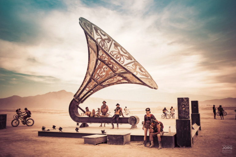 Take a look at Burning Man 2018's most iconic art structures ...