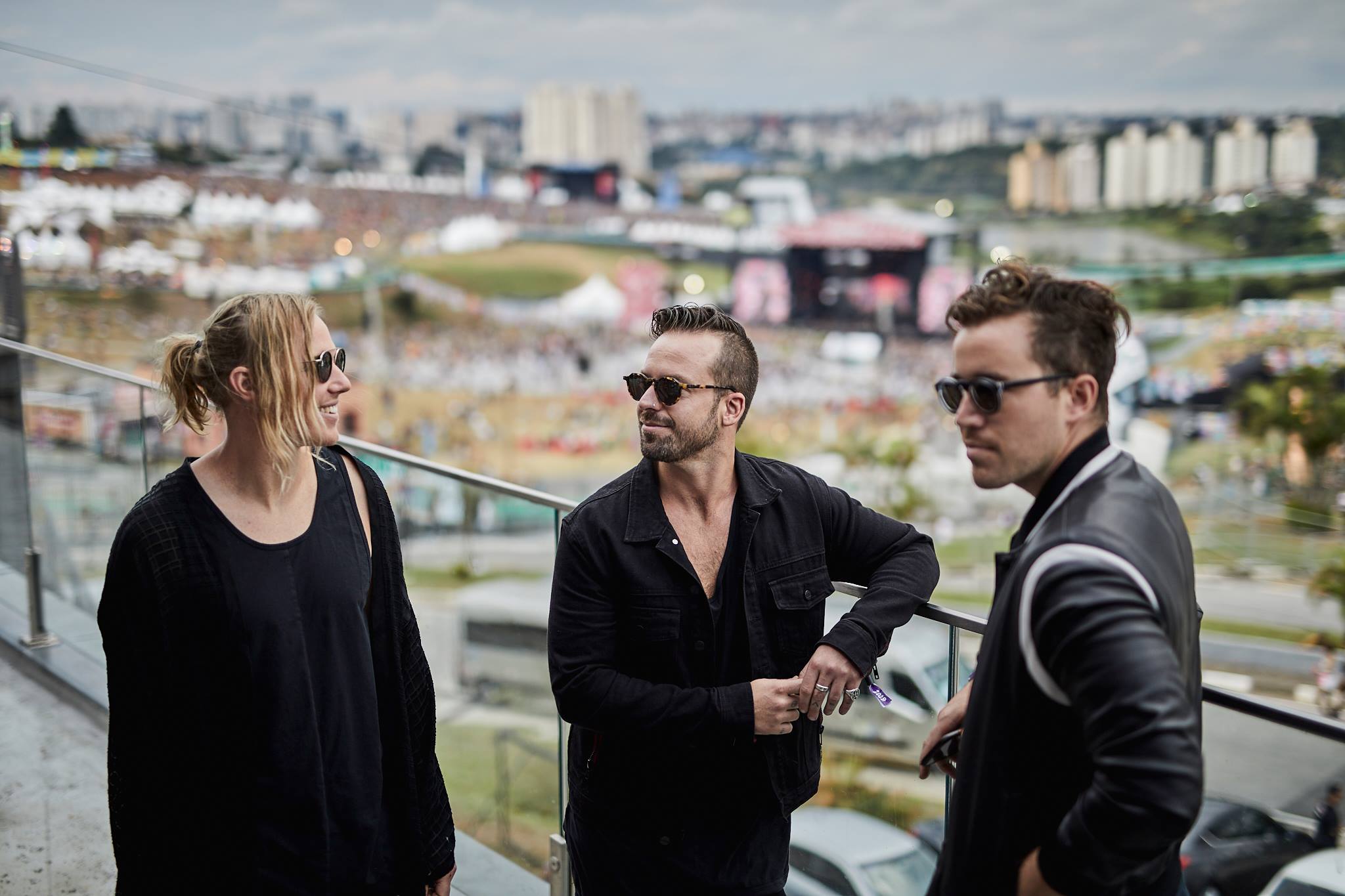 RÜFÜS DU SOL breaks down their live set-up from their stop in London ...