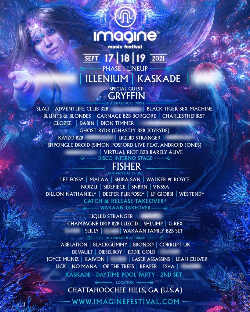 Imagine 2021 releases shattering phase one line-up at former ...